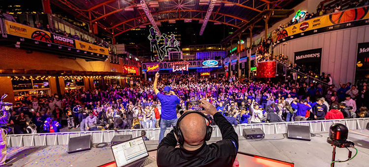 The Cordish Companies - See Jayhawks fans at Power and Light watch ...