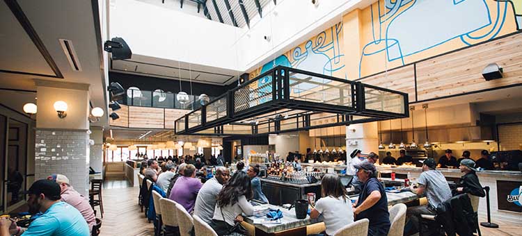 The Cordish Companies - Blue Moon Founder Visits Blue Moon TapHouse at ...